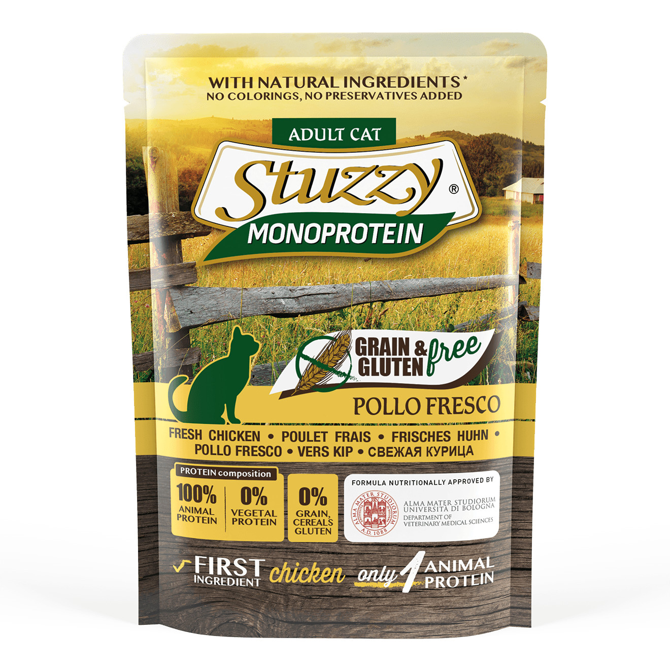 Stuzzy Cat Grain Free Monoprotein poulet 85 gr pour chat - Brekz.fr