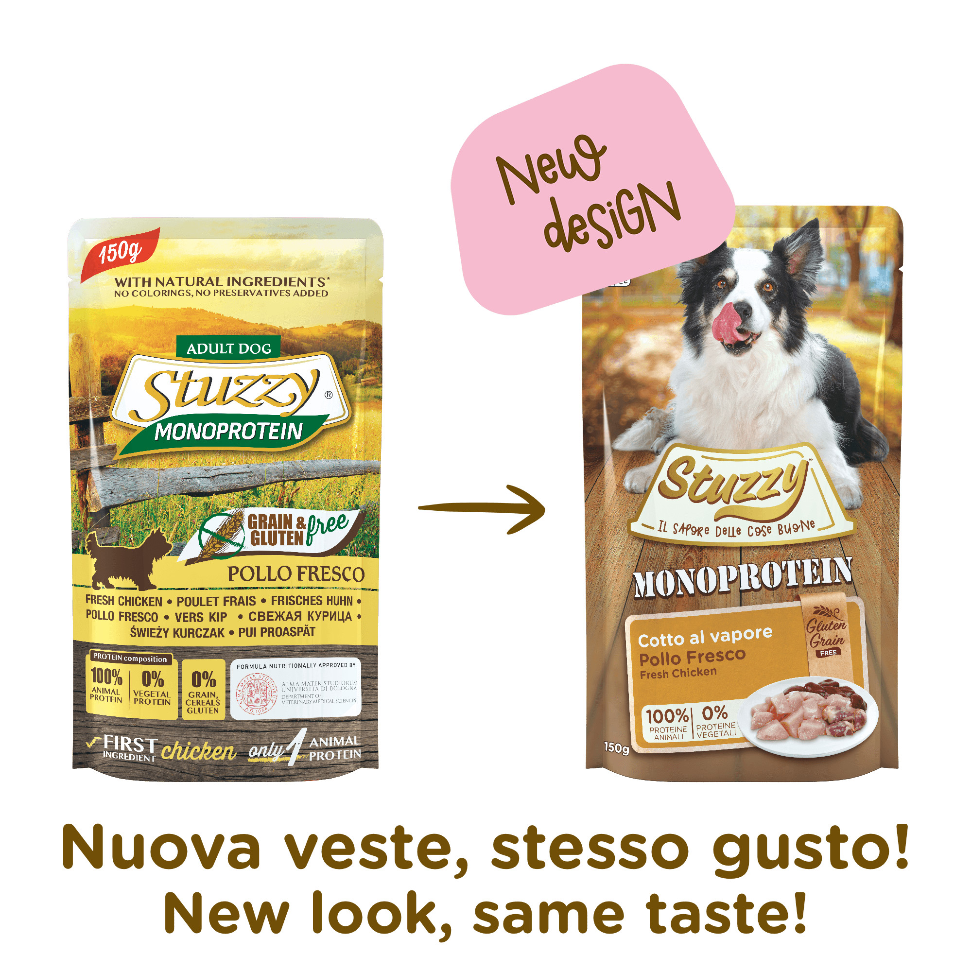 Stuzzy Dog Grain Free Monoprotein au poulet pour chien