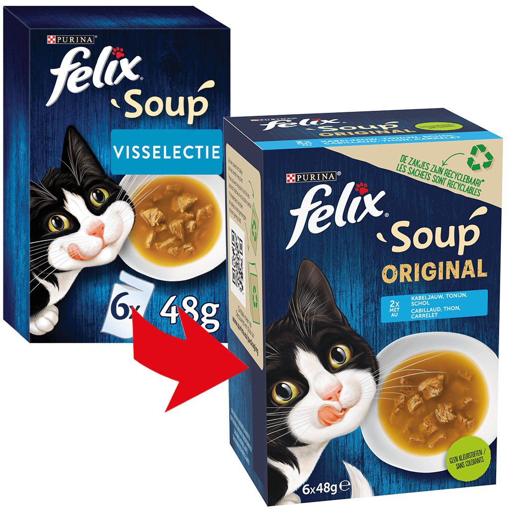 Felix Soup Combipack pour Chat à bas prix | Large assortiment prix bas