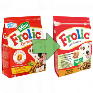 Croquettes Frolic Mini Complet Petite Race | A prix bas sur Brekz.fr